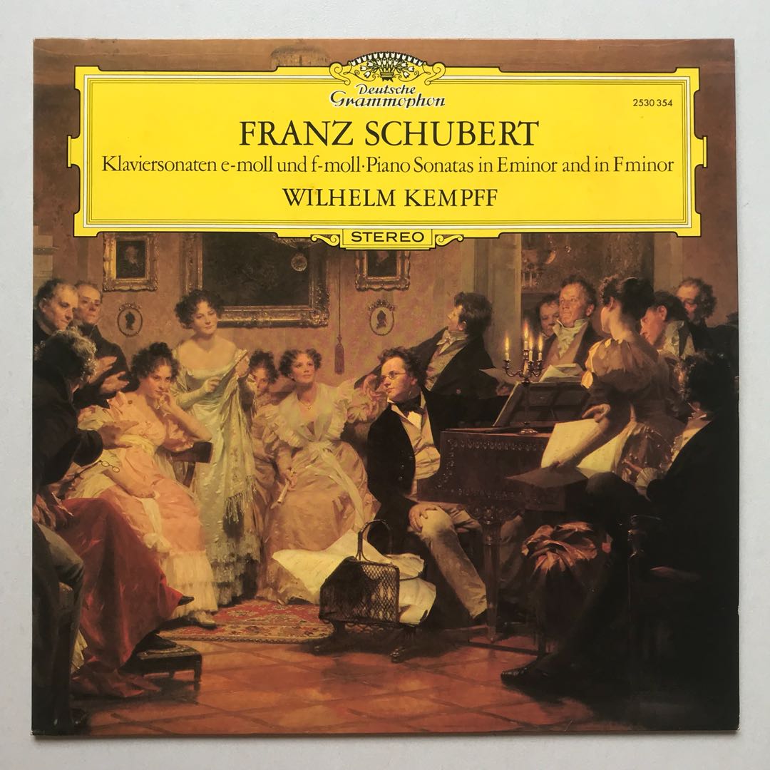Schubert Piano Sonatas D566 & D625 Kempff DG 2530354, TV & Home ...