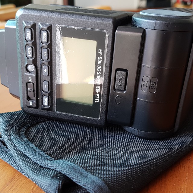 Sigma EF-500 DG Super (Canon mount), Photography, Cameras on Carousell