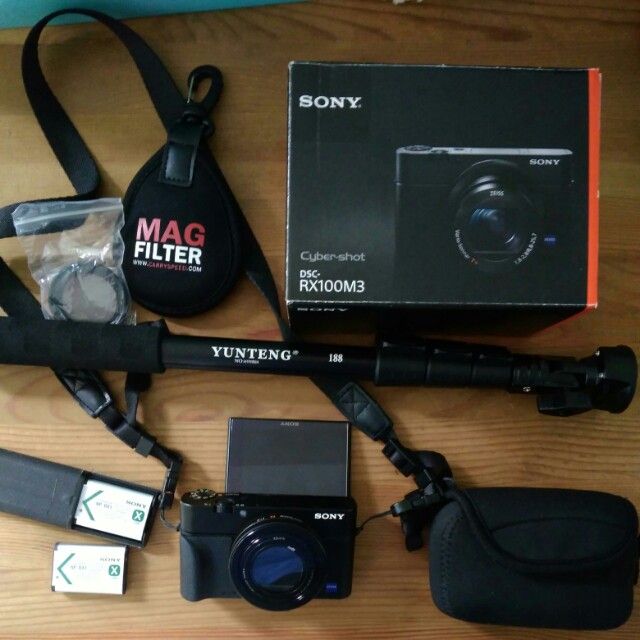Sony Cybershot RX100 Mark III with Accessories, Mobile Phones & Gadgets ...