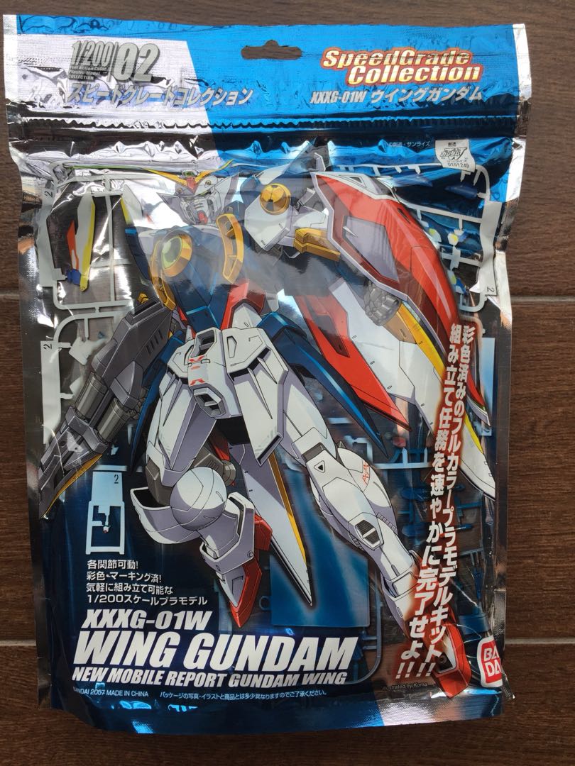 Speed Grade 1/200 Wing Gundam XXXG-01W Bandai, Hobbies & Toys, Toys ...