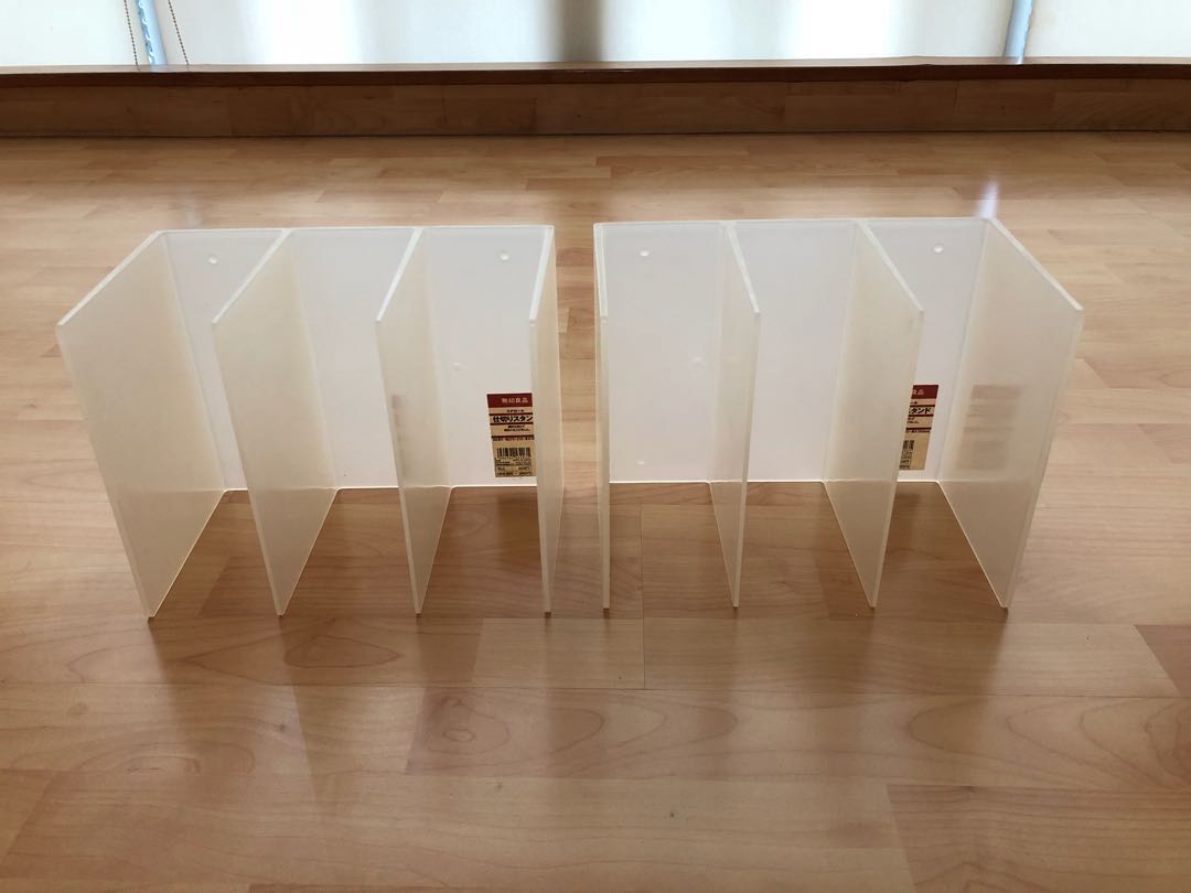 Sturdy Acrylic Books' Divider- 2 sets, Hobbies & Toys, Stationery ...