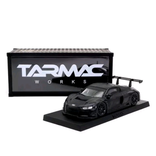 Tarmac Works Audi R8 LMS & Display Container by Eric Kot (BLACK ...