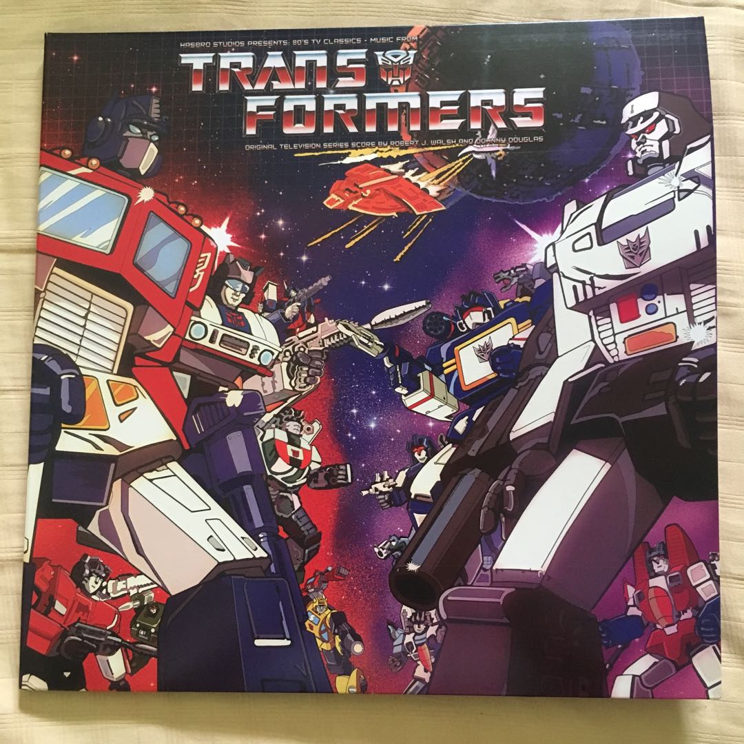 Transformers Vinyl Record - HASBRO STUDIOS PRESENTS '80S TV CLASSICS ...