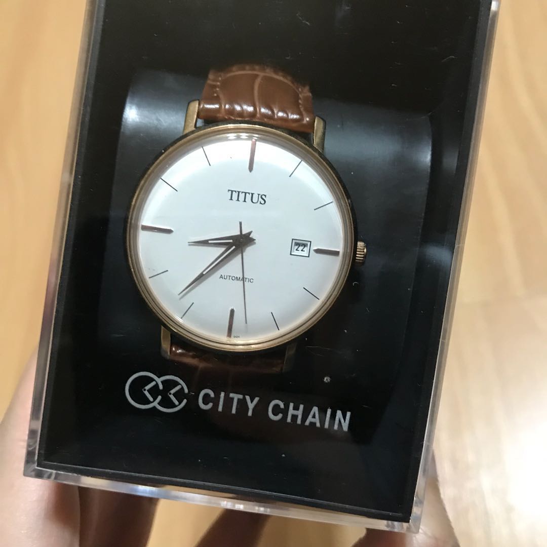 Authentic Solvil et Titus Automatic Watch, Luxury, Watches on Carousell