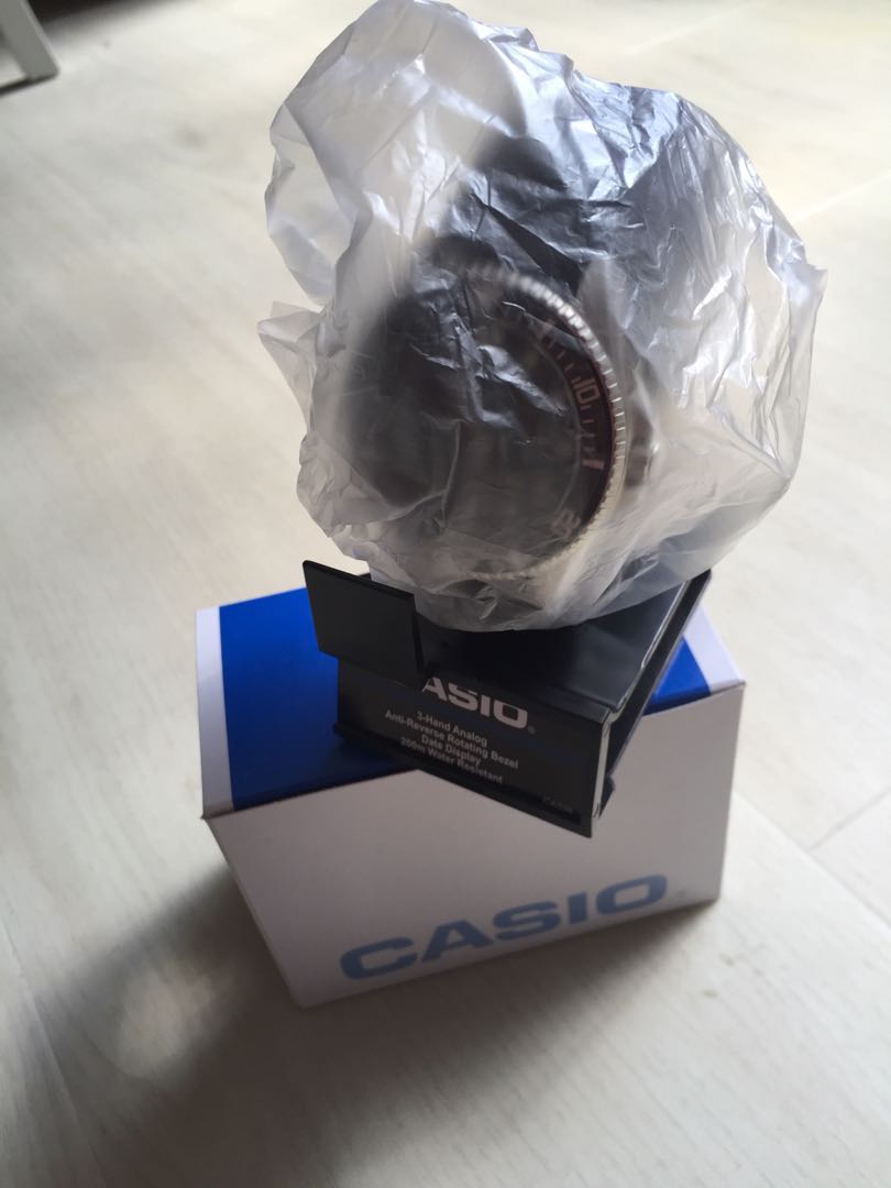 (Blue Superlume) Casio MDV-106 marlin diver watch, Men's Fashion ...