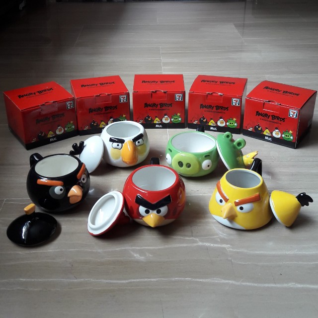 Brand New Angry Birds Mug Set, TV & Home Appliances, Kitchen Appliances ...