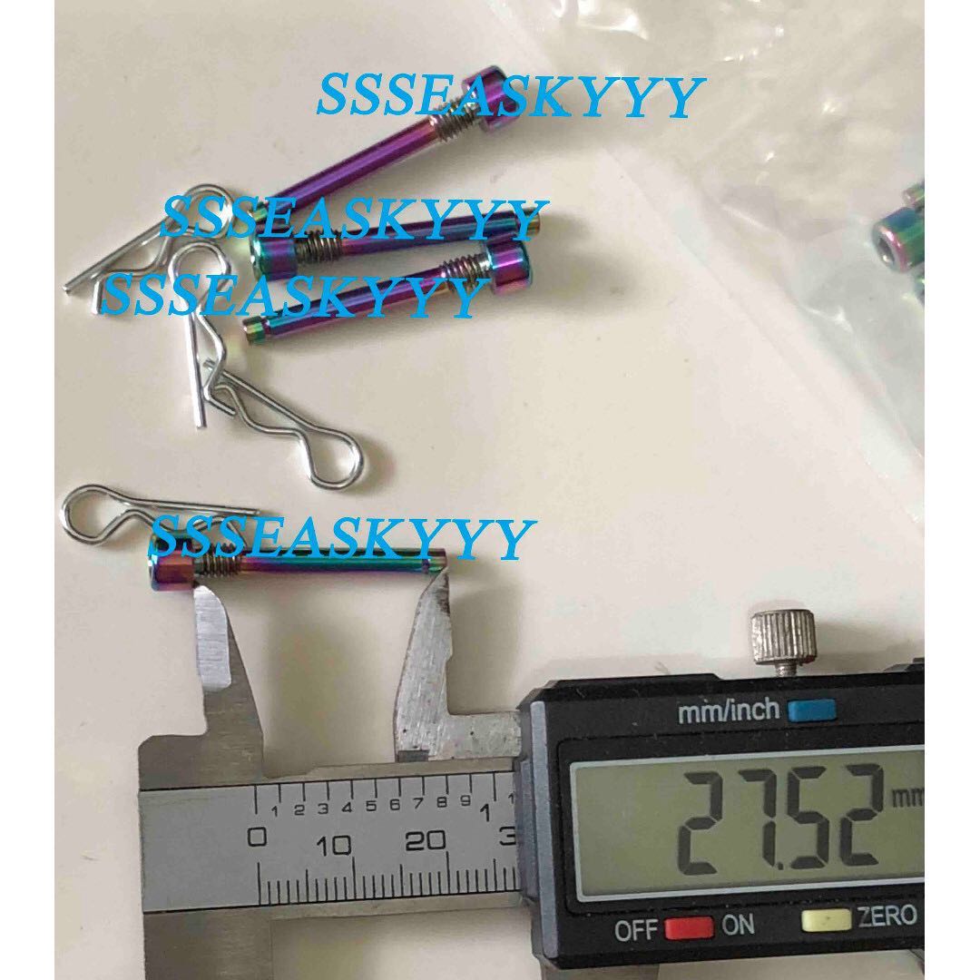 Shimano Magura Disc Brake Pin Titanium Bolt Rainbow Color Per Pair ...