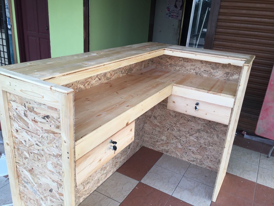 Cashier counter, Furniture & Home Living, Furniture, Shelves, Cabinets ...