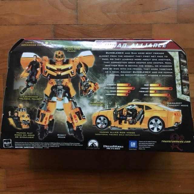 Hasbro Transformers ROTF Human Alliance Bumblebee & Sam Witwicky ...