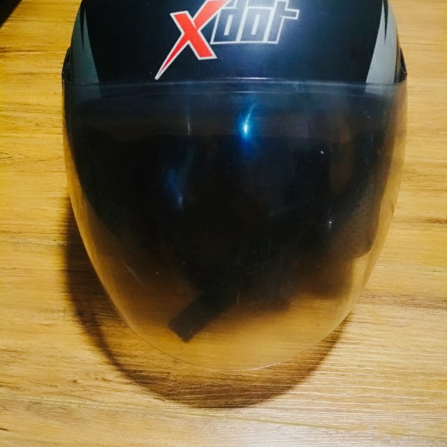 Motor Helmet (X dot), Motorcycles, Motorcycle Apparel on Carousell