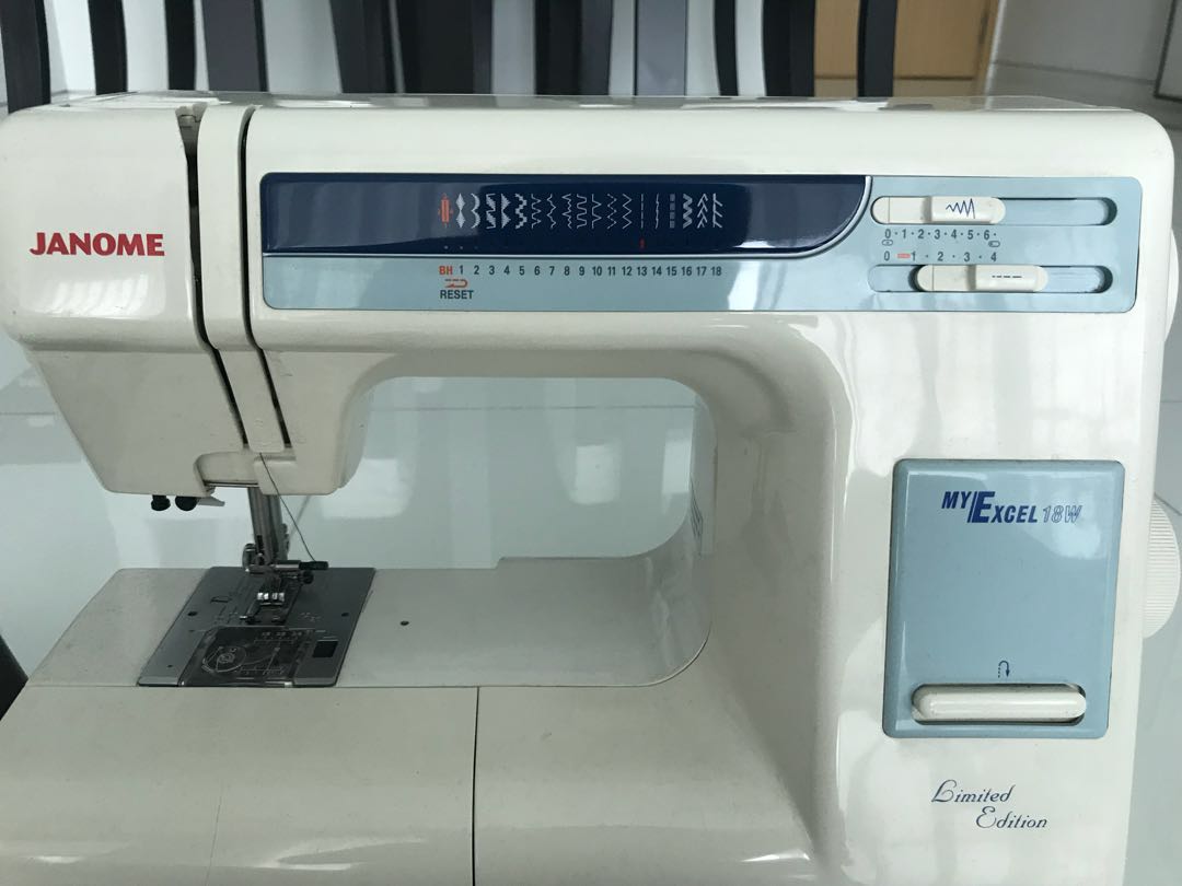 Janome limited edition sewing machine, TV & Home Appliances, Washing Machines and Dryers on ...