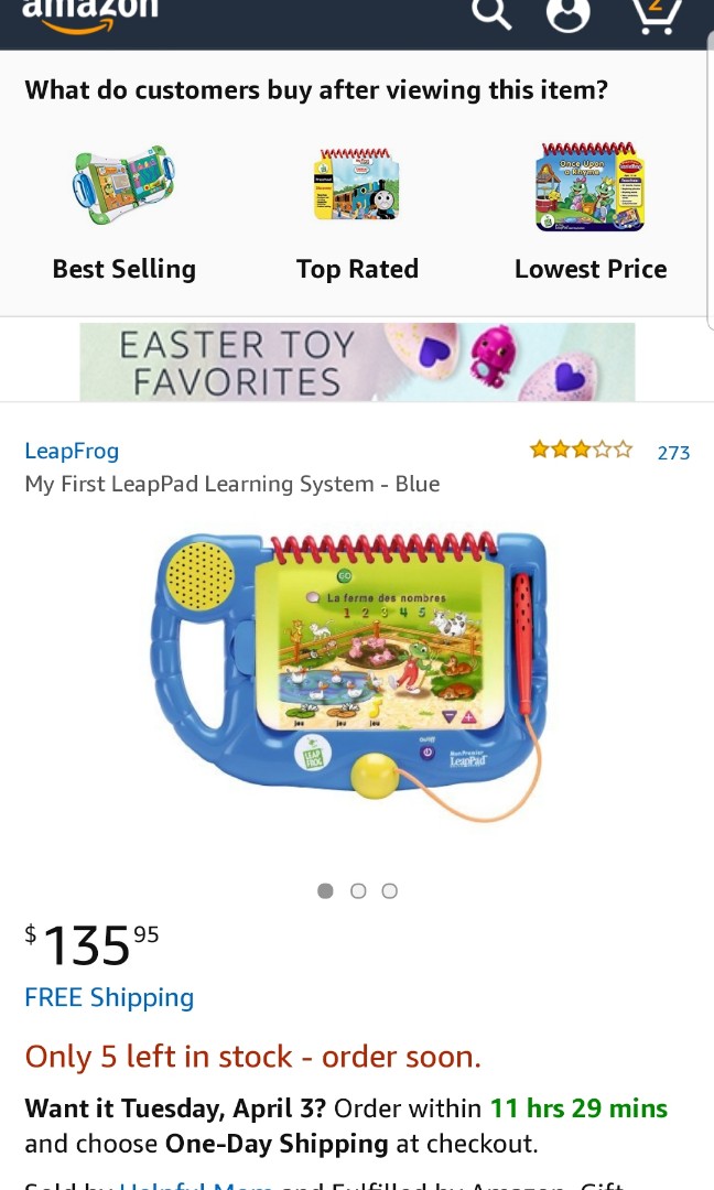 LeapFrog My First LeapPad Learning System, Babies & Kids, Infant Playtime on Carousell