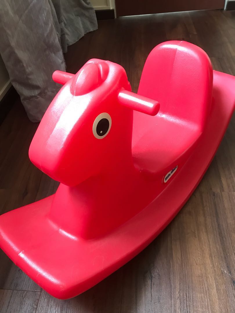 Little Tikes rocking horse, Babies & Kids, Toys & Walkers on Carousell
