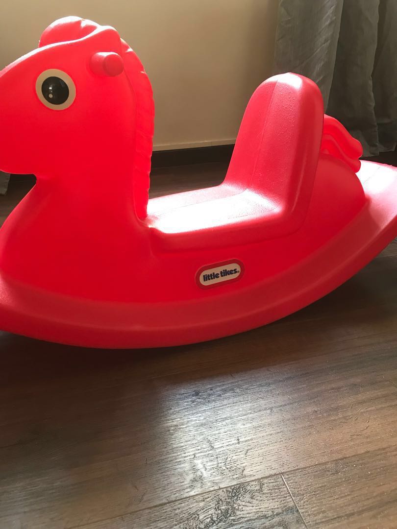 Little Tikes rocking horse, Babies & Kids, Toys & Walkers on Carousell