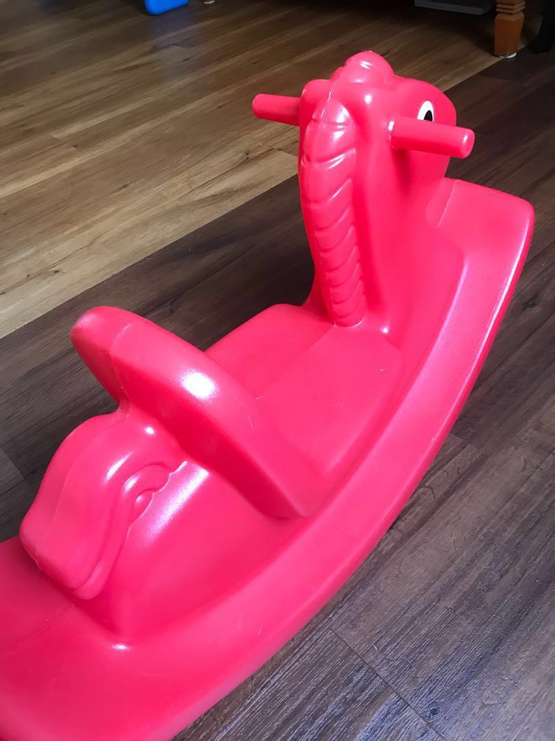 Little Tikes rocking horse, Babies & Kids, Toys & Walkers on Carousell