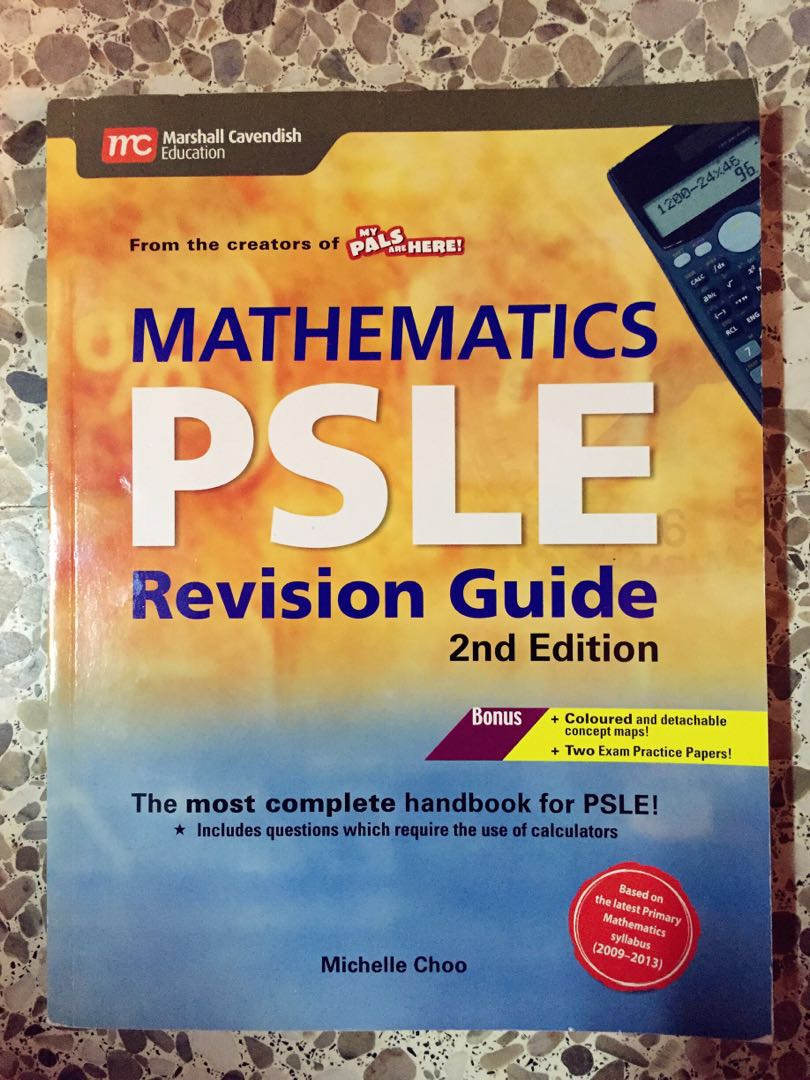 Maths PSLE Revision Guide, Hobbies & Toys, Books & Magazines, Textbooks ...