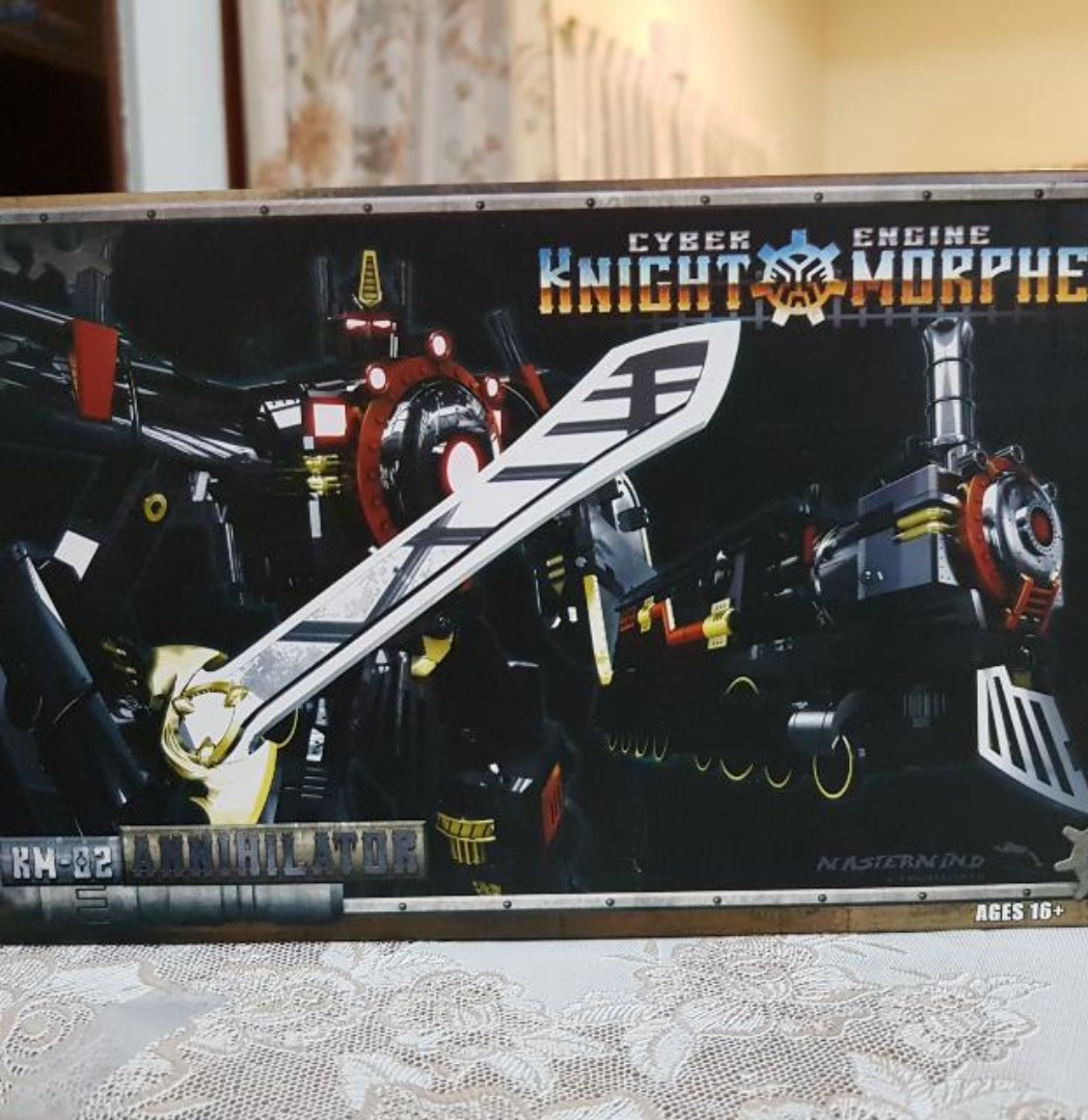 MMC Knight Morpher KM-02 Transformers ANNIHILATOR with FURY Axe ...