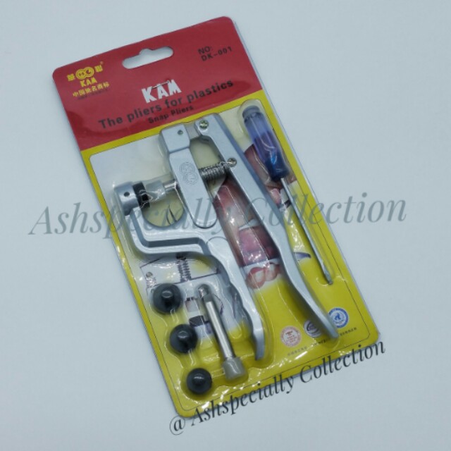 Original KAM Snap Button Pliers set, Furniture & Home Living, Home ...