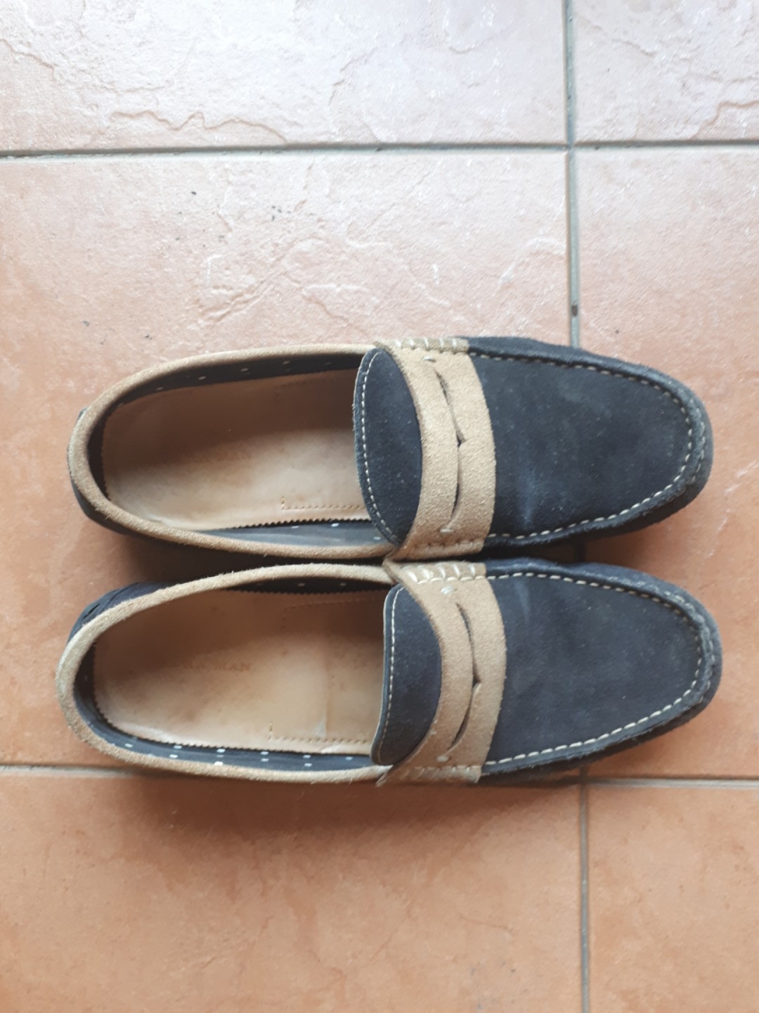 Sepatu Loafer Zara, Fesyen Pria, Sepatu di Carousell
