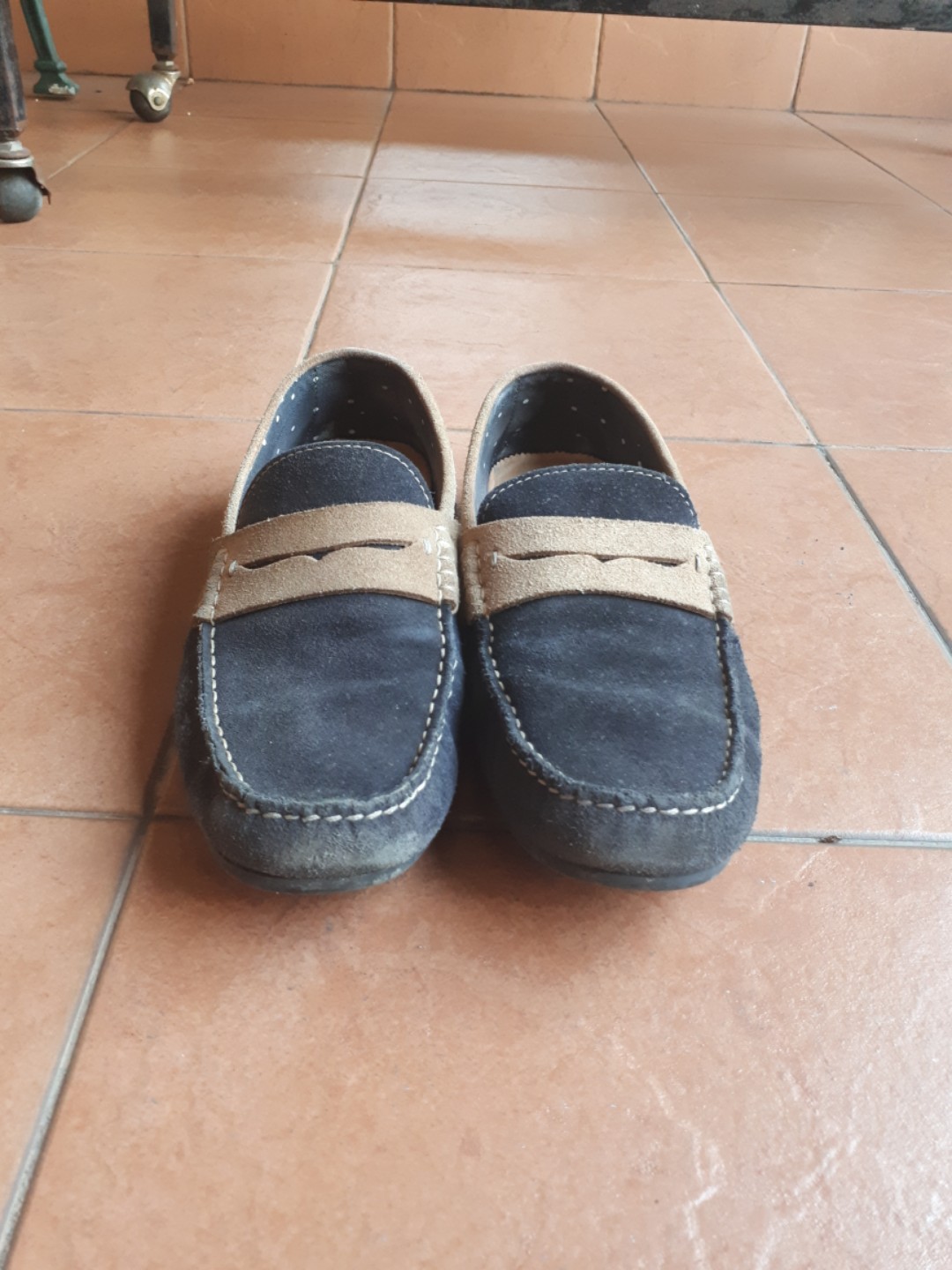 Sepatu Loafer Zara, Fesyen Pria, Sepatu di Carousell