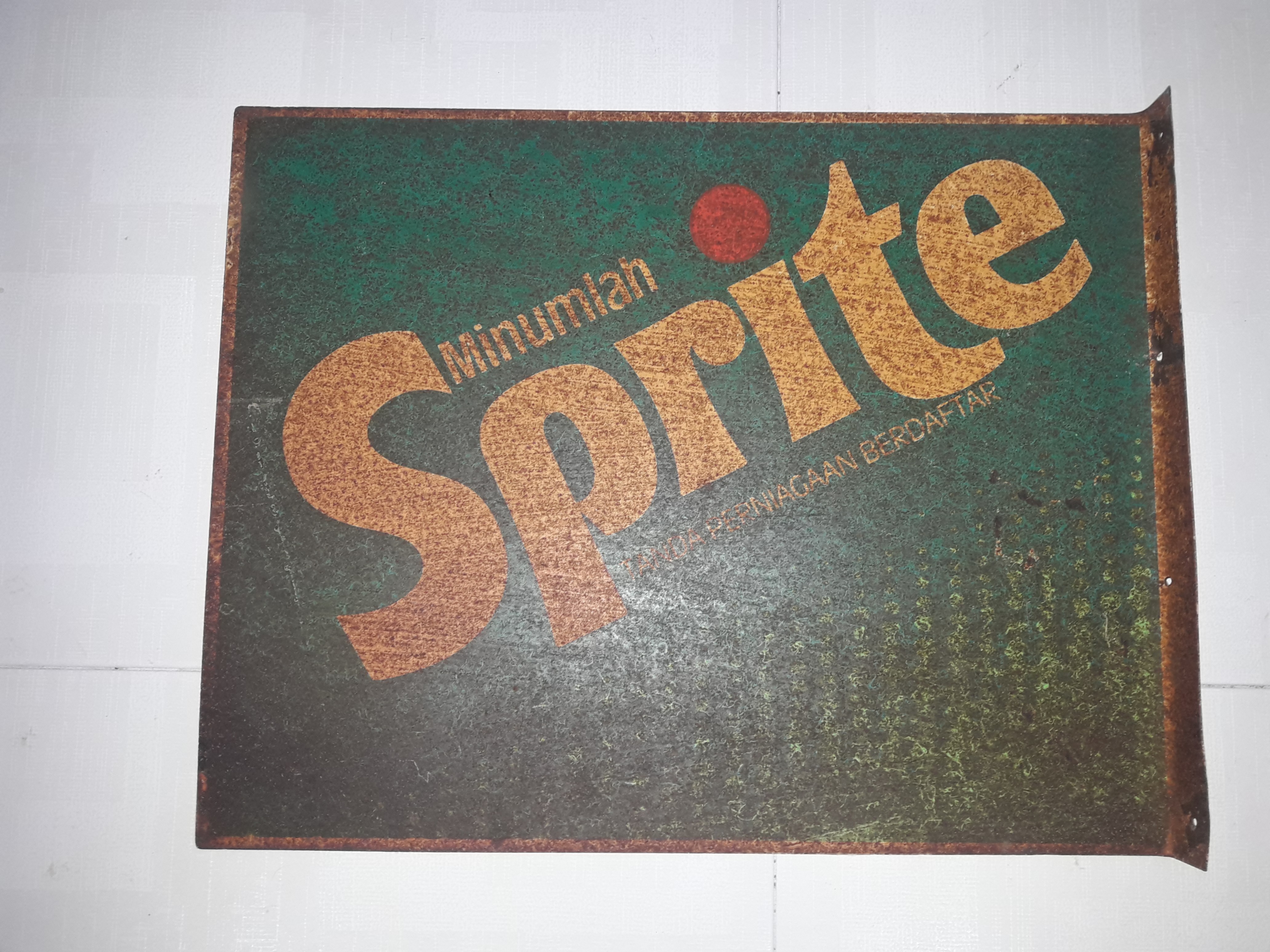SiGN SPRITE DOUBLE SIDE, Furniture & Home Living, Home Decor, Vases ...