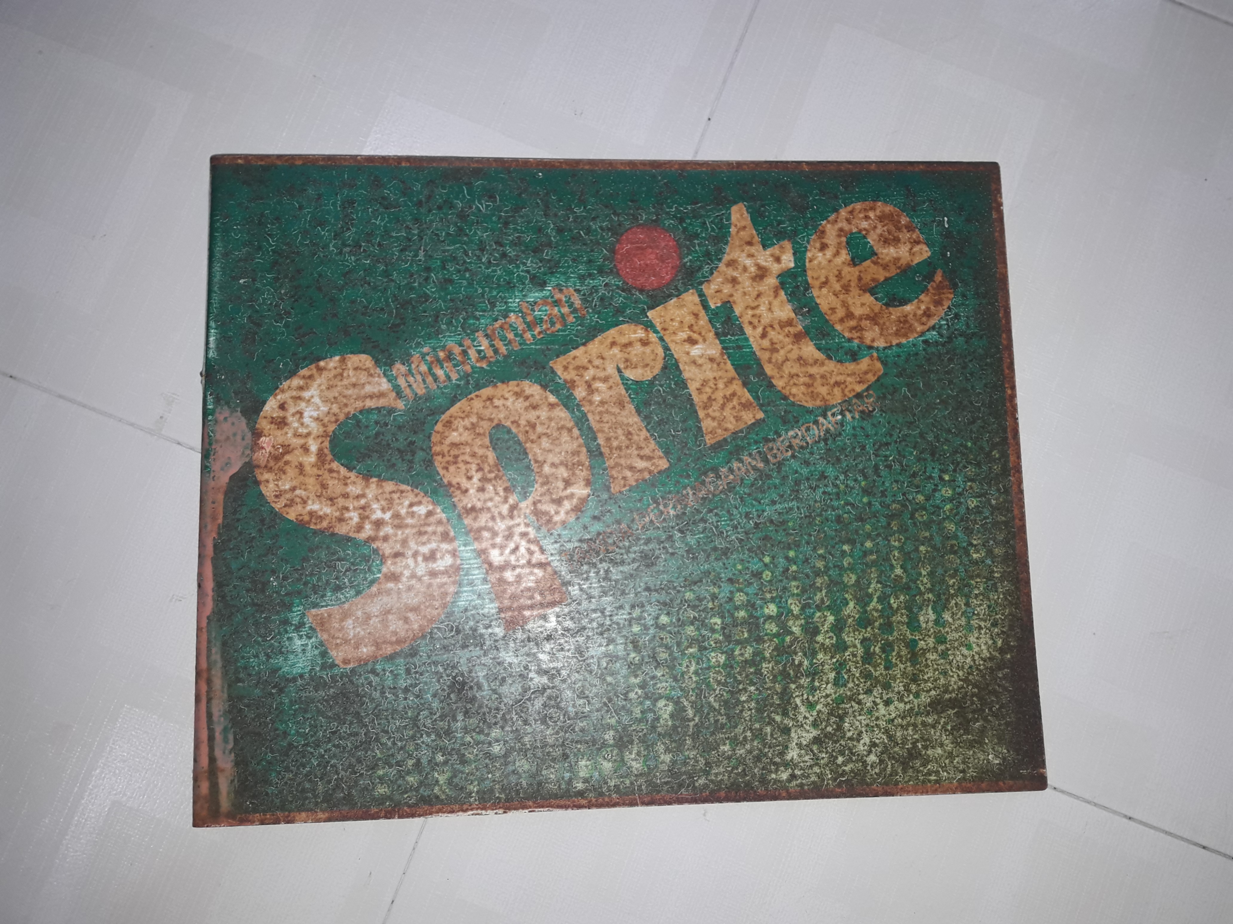 SiGN SPRITE DOUBLE SIDE, Furniture & Home Living, Home Decor, Vases ...