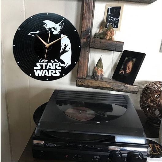 Star Wars Wall Clock, Furniture & Home Living, Home Decor, Clocks on ...
