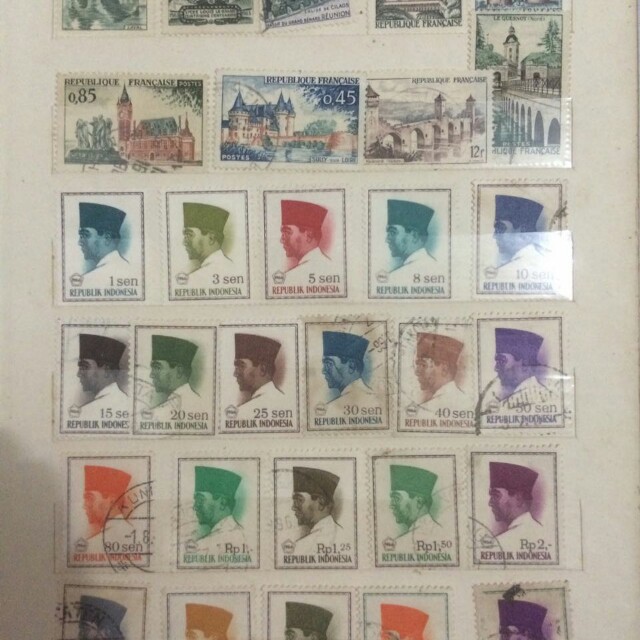 Album prangko mulai dari mancanegara dan prangko presiden RI pak ...