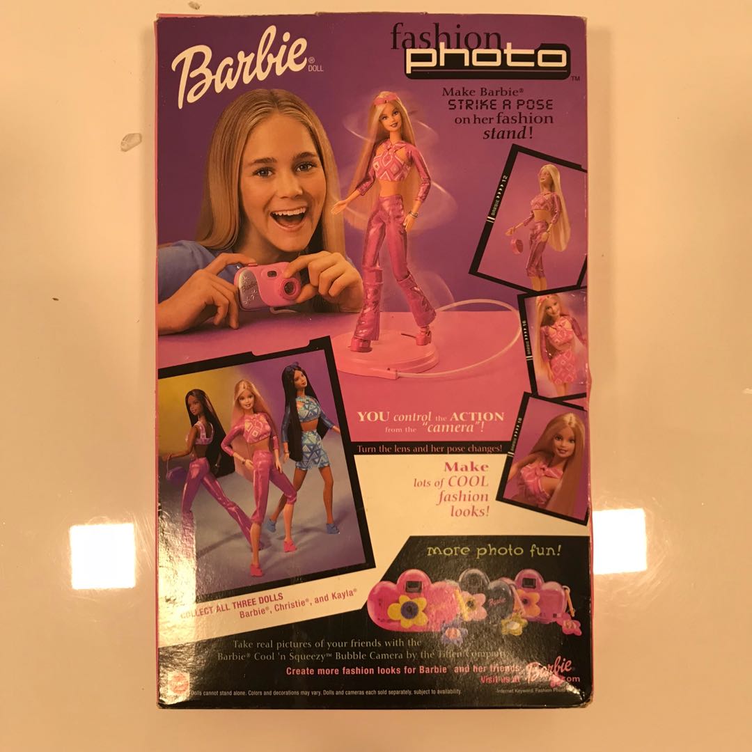 Barbie Fashion Photo Camera Doll, Babies & Kids, Babies & Kids Fashion ...