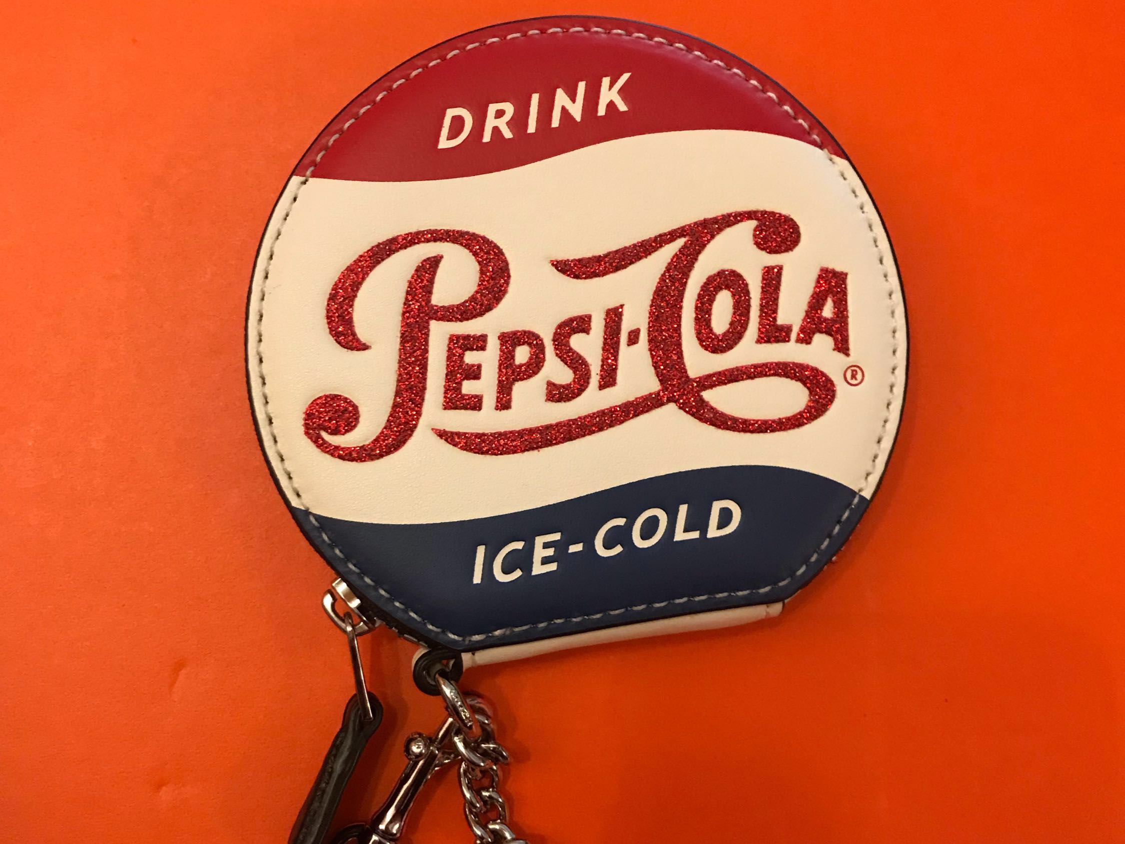 BNWT Coach Pepsi-Cola Coin Purse (Vintage Series), Luxury, Bags ...
