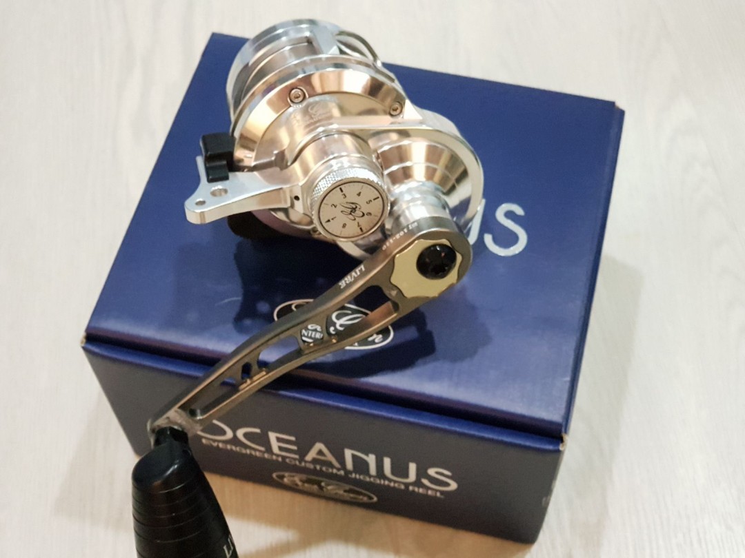 Evergreen Oceanus Reel, Sports Equipment, Fishing on Carousell