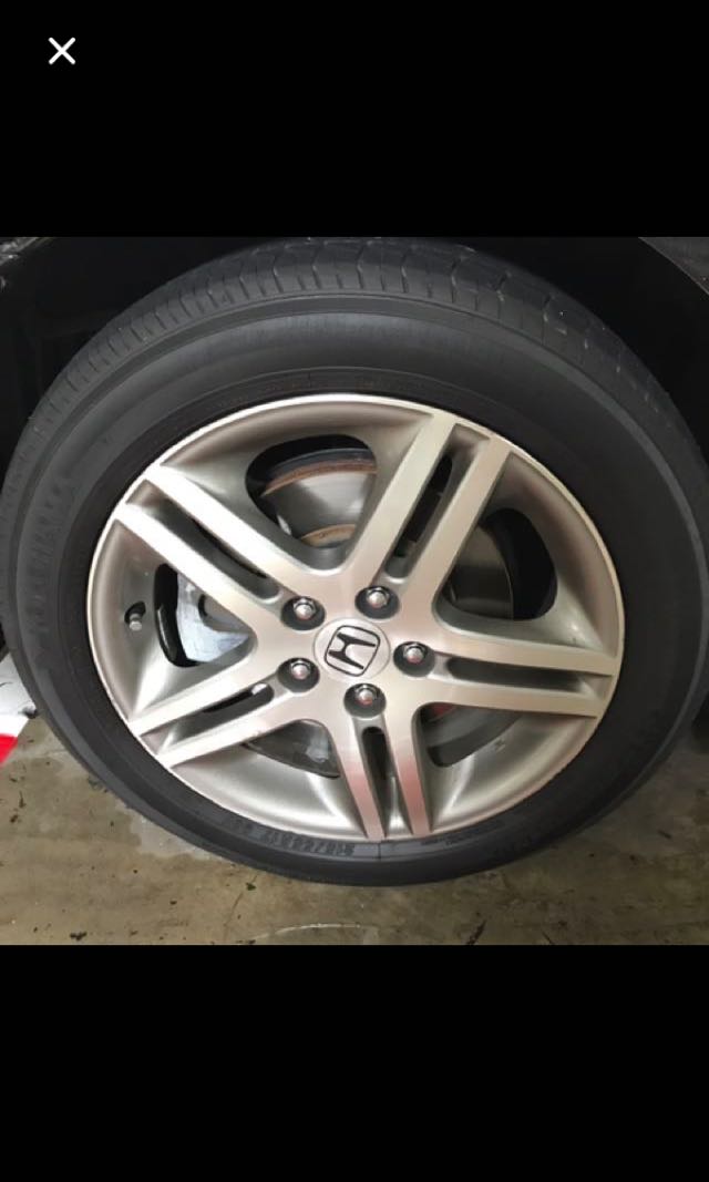Honda Odyssey stock rims, Car Accessories on Carousell