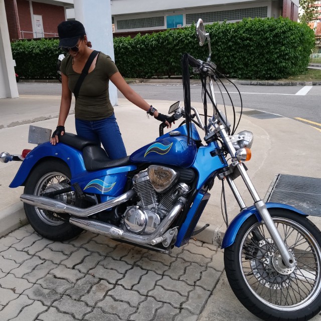 Honda Steed 400cc Choppper (LTA Approved), Motorcycles, Motorcycles for ...