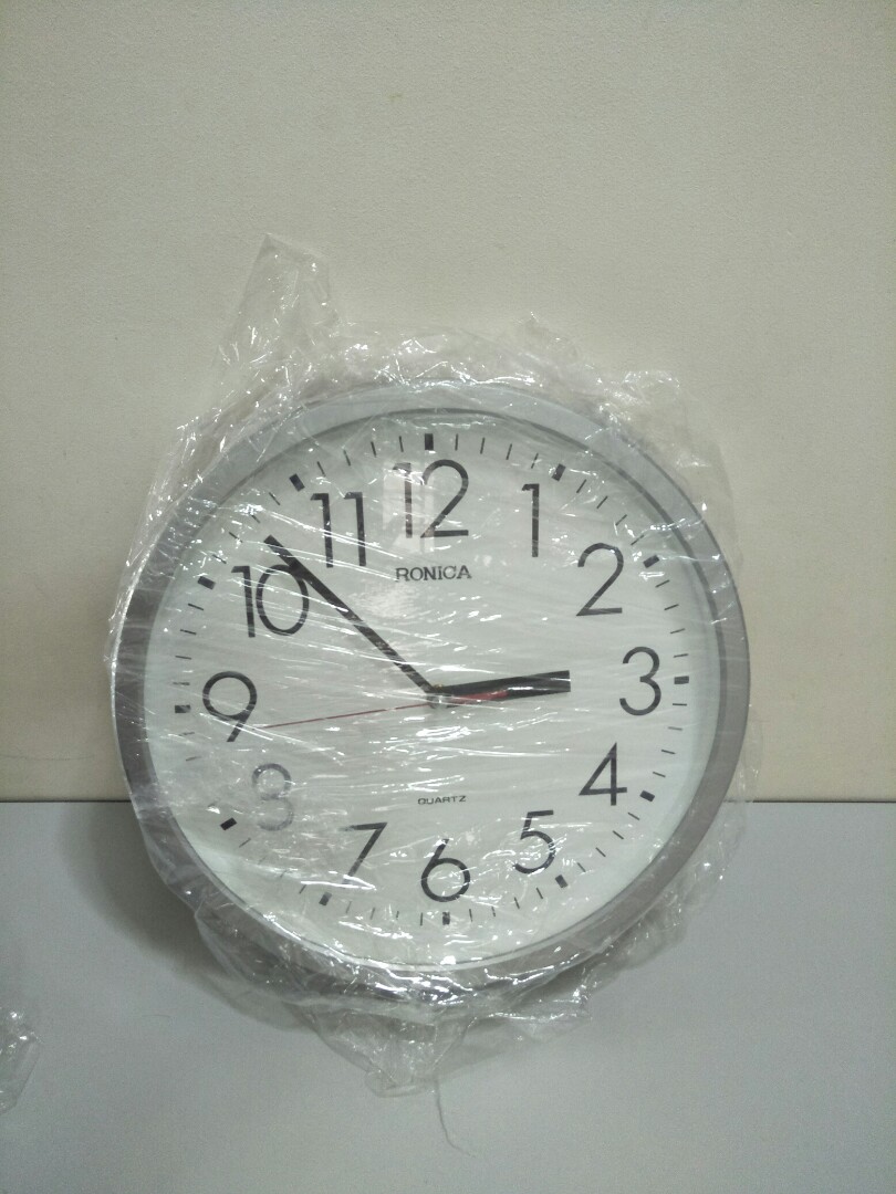 IKEA PUGG wall clock, Furniture & Home Living, Home Decor, Wall Decor ...