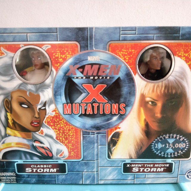 Marvel X-Men Movie X Mutations Classic Storm + Movie Storm Twin Pack (8 inch figs), Hobbies ...