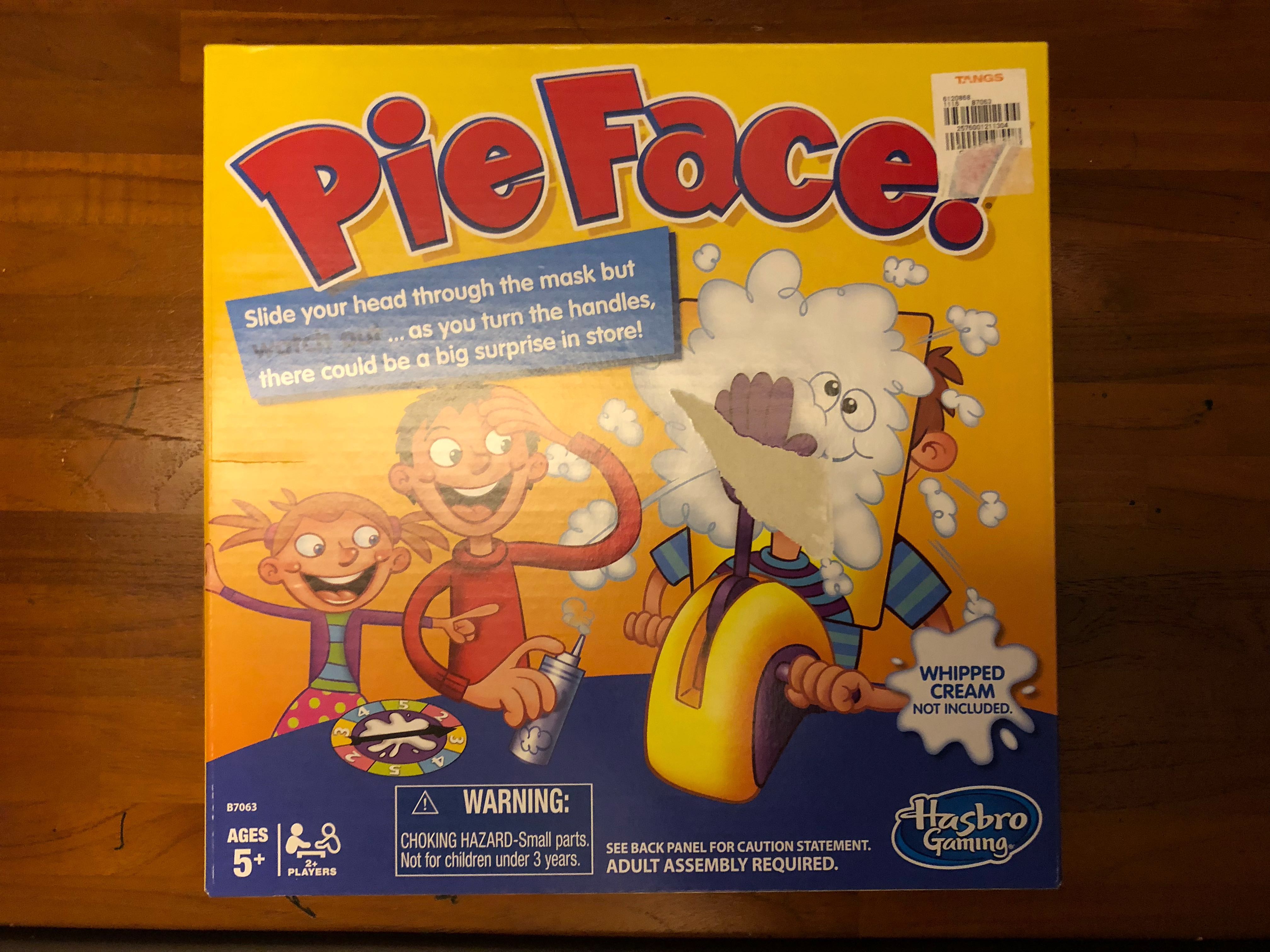 Pie Face game, Hobbies & Toys, Toys & Games on Carousell
