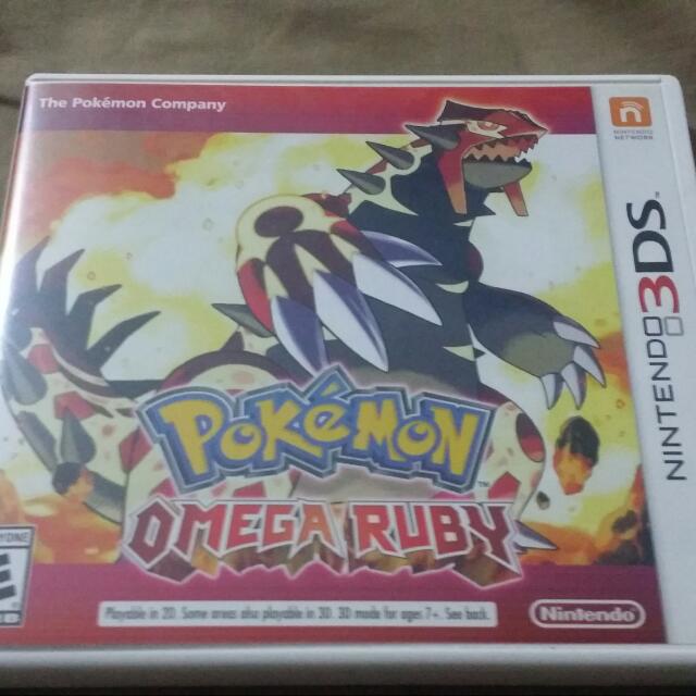 Pokemon Omega Ruby, Video Gaming, Video Games, Nintendo on Carousell