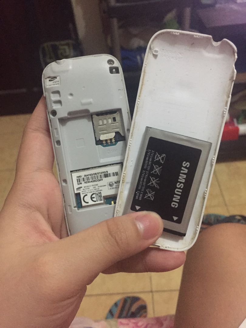 SAMSUNG keypad (white), Mobile Phones & Gadgets, Mobile Phones, Android ...