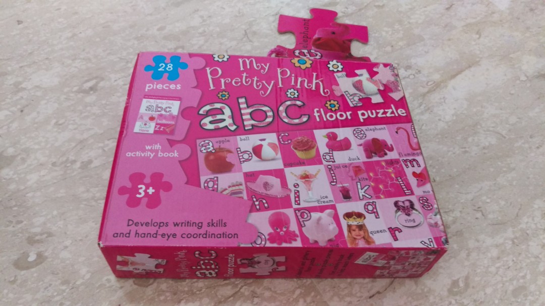 ABC Floor Puzzle, Hobbies & Toys, Toys & Games on Carousell