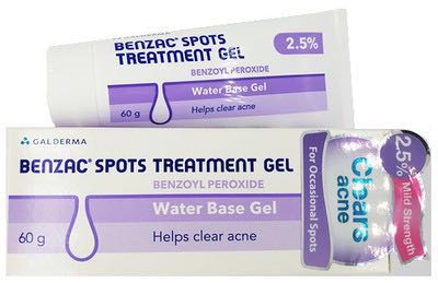 BENZAC SPOT TREATMENT GEL 2.5%, Beauty & Personal Care, Bath & Body ...