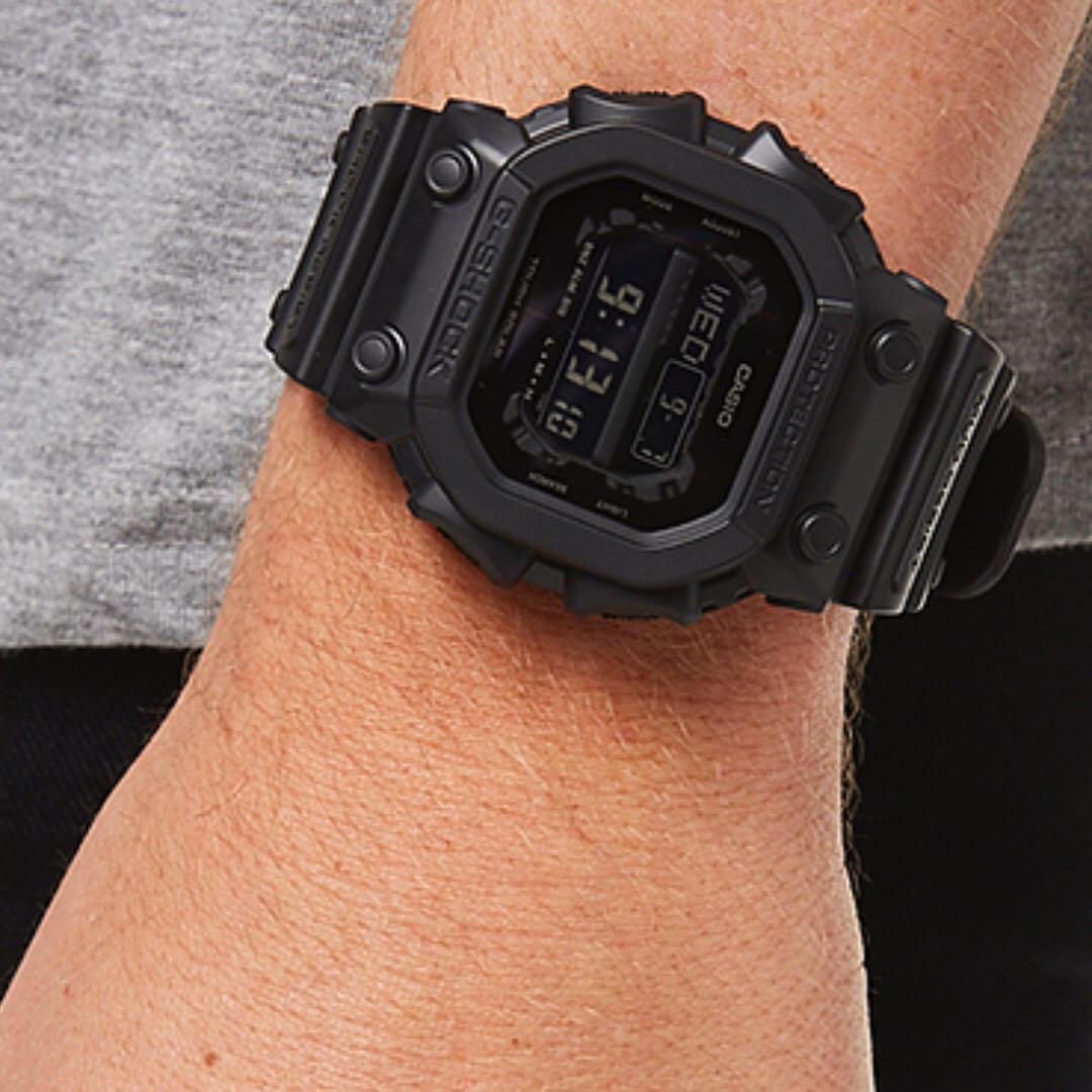 CASIO G-SHOCK GX-56 series GX-56BB 全黑 TOUGH SOLAR 光動能 GSHOCK GX56BB, 男裝 ...