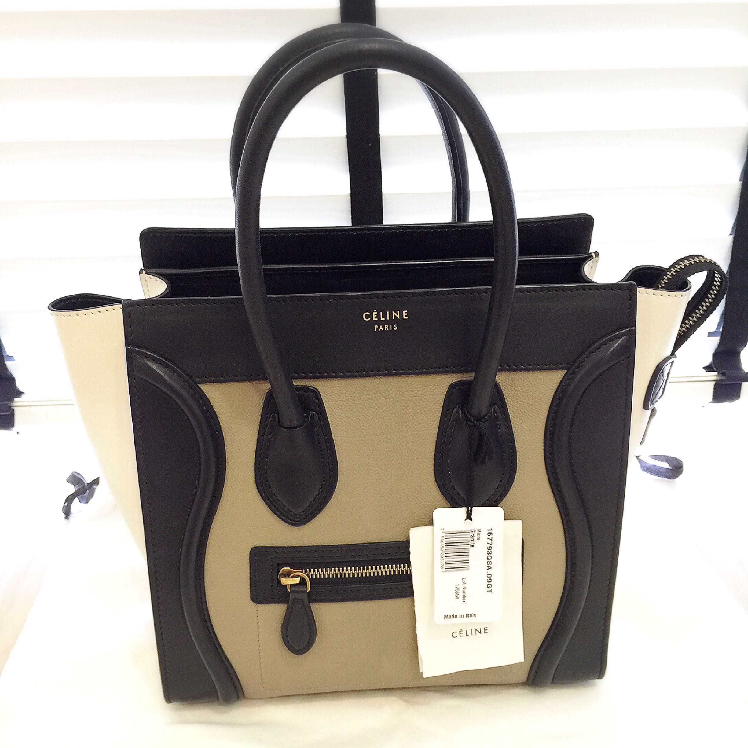 Celine Micro Luggage, Women's Fashion, Bags & Wallets, Cross-body Bags ...