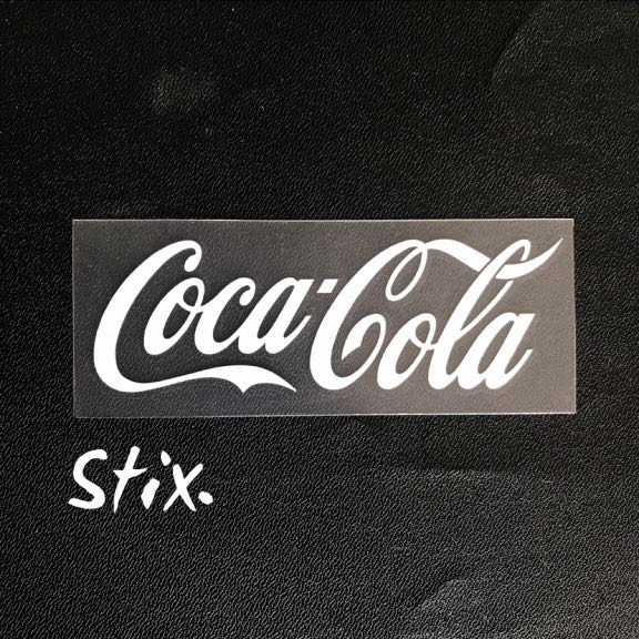Coca Cola Vinyl Cut Sticker, Motorcycles, Motorcycle Accessories on ...