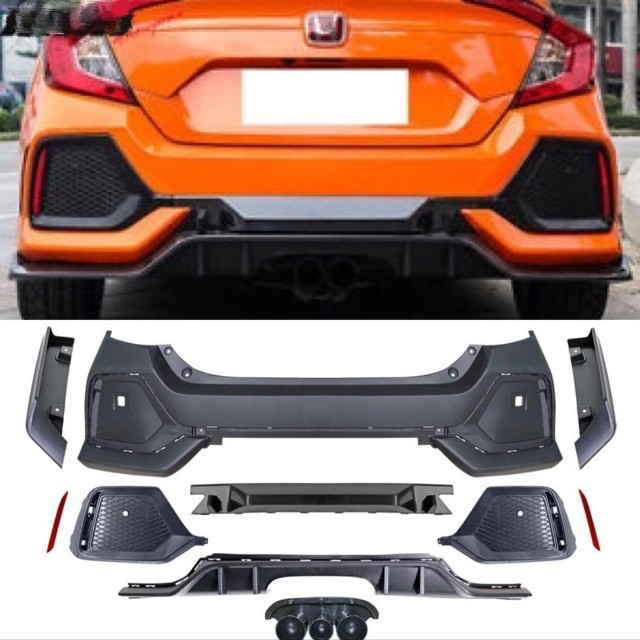 HONDA CIVIC FC CONVERT TO TYPE R BUMPER, Auto Accessories on Carousell