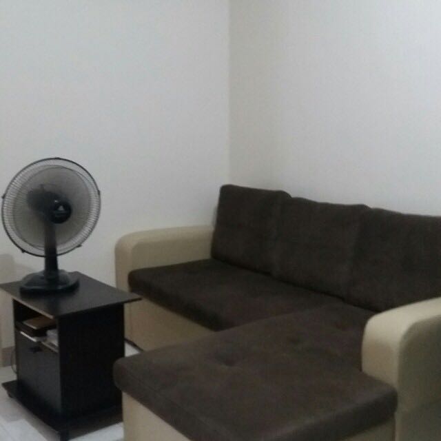 L shape sala set, Furniture & Home Living, Office Furniture & Fixtures ...