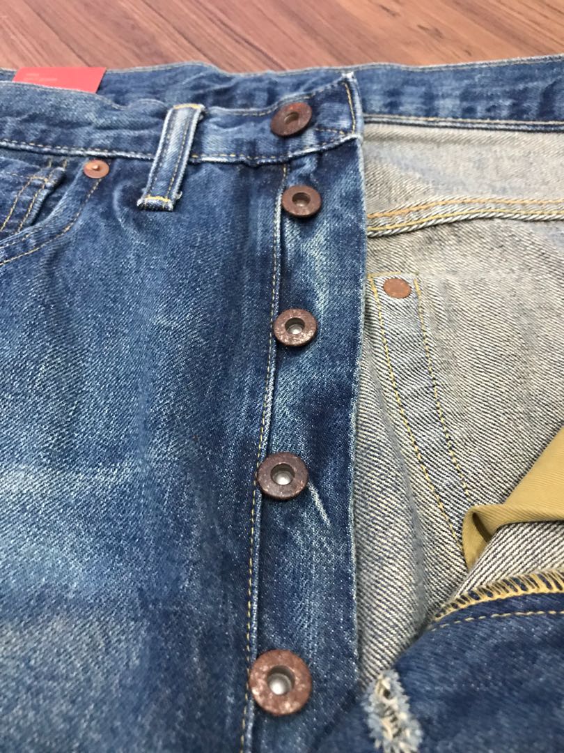 LEVIS S501 XX 1944 REPRO Big E, Men's Fashion, Bottoms, Jeans on Carousell