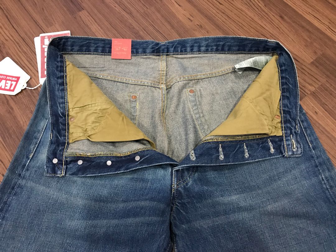 LEVIS S501 XX 1944 REPRO Big E, Men's Fashion, Bottoms, Jeans on Carousell