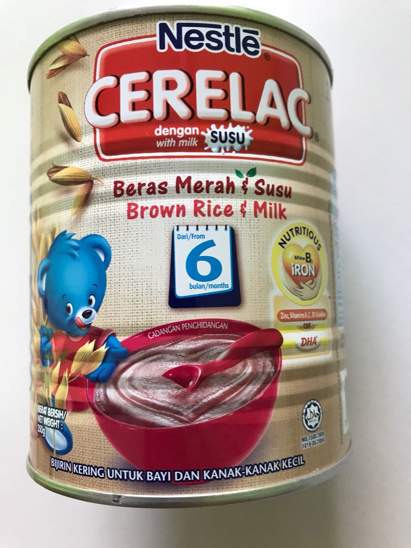 Nestle Cerelac Brown Rice & Milk Brand New, Babies & Kids, Nursing ...