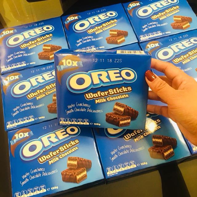 Oreo Wafer Sticks, Food & Drinks, Chilled & Frozen Food on Carousell