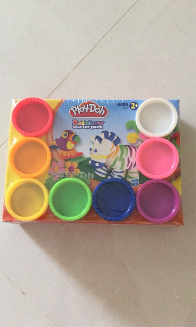 Playdoh 8 colors rainbow starter pack, Hobbies & Toys, Toys & Games on ...